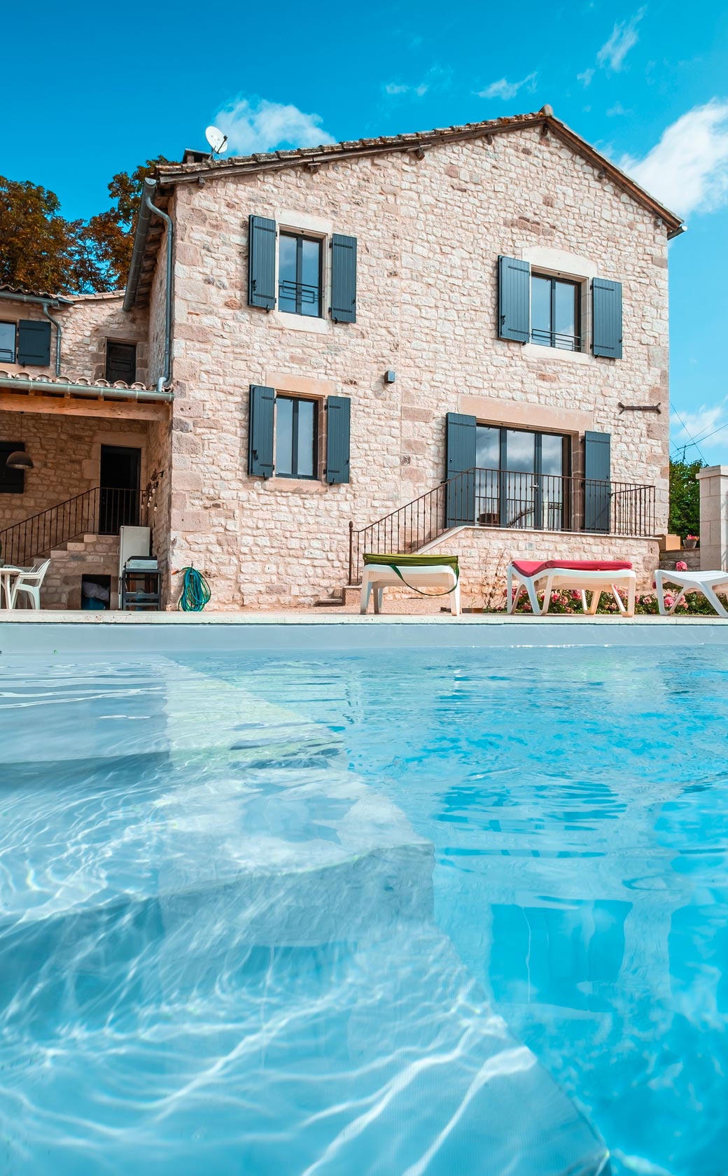 Maison de vacances Tarn - L'Escapade d'Itzac - Piscine